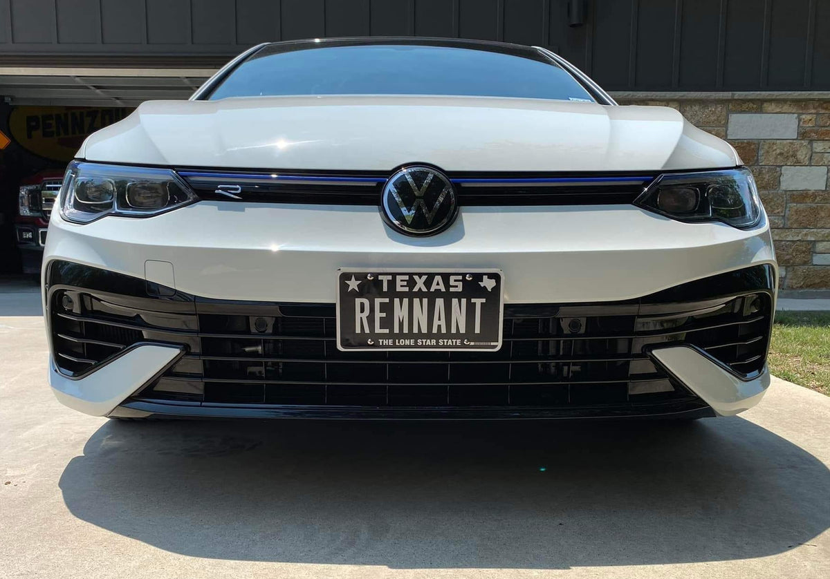 2022-2024 MK8 Golf-R Front Center Mount License Plate Bracket – Legit ...