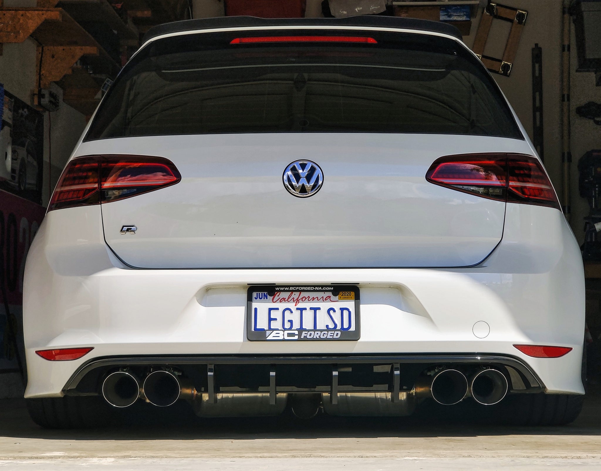 2015-2017 MK7 Golf-R Rear Diffuser Fins – Legit Speed Designs